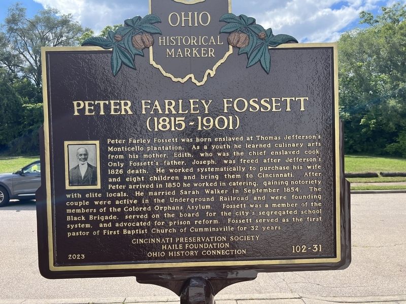 Sara Mayrant Walker Fossett / Peter Farley Fossett Historical Marker