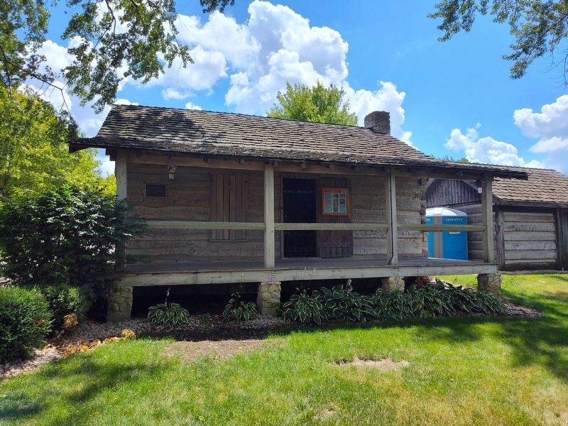 Fort Recovery Historical Society Tool Cabin Historical Marker