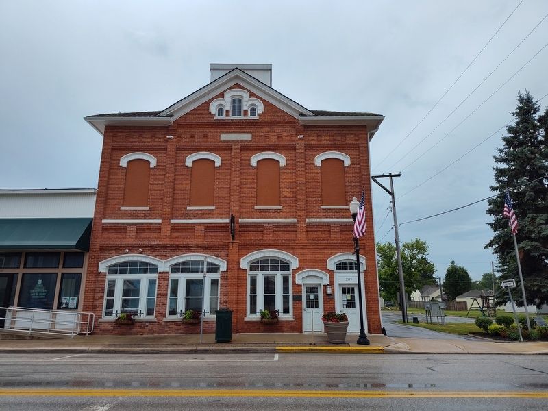 Anna Town Hall Historical Marker