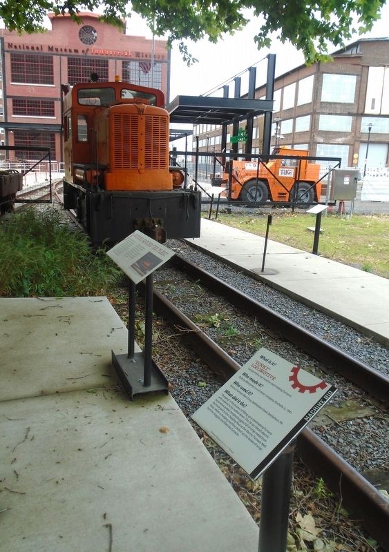 "Dinky" Locomotive Historical Marker
