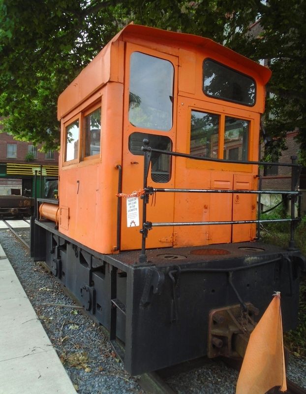 "Dinky" Locomotive Historical Marker