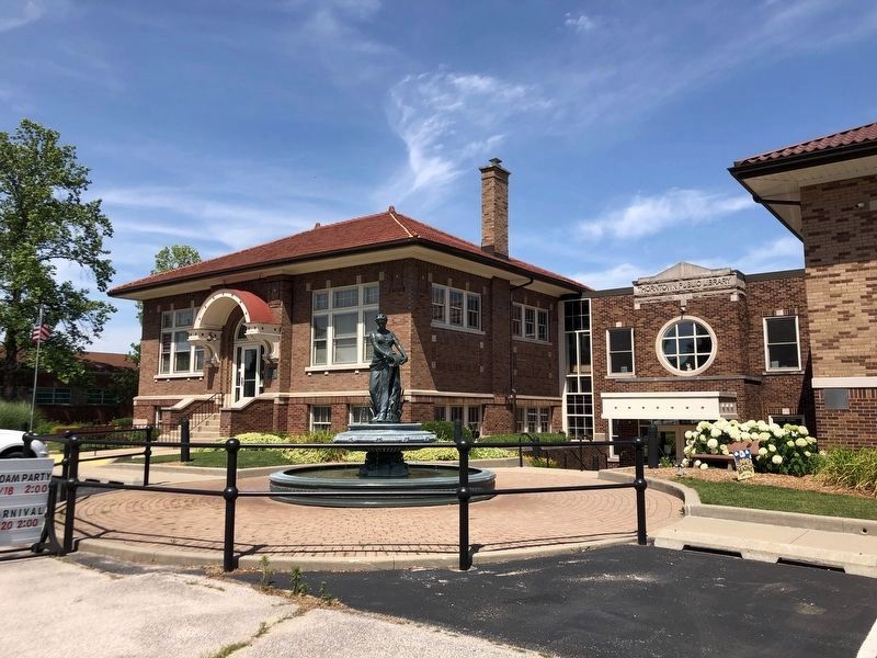 Thorntown Public Library Historical Marker