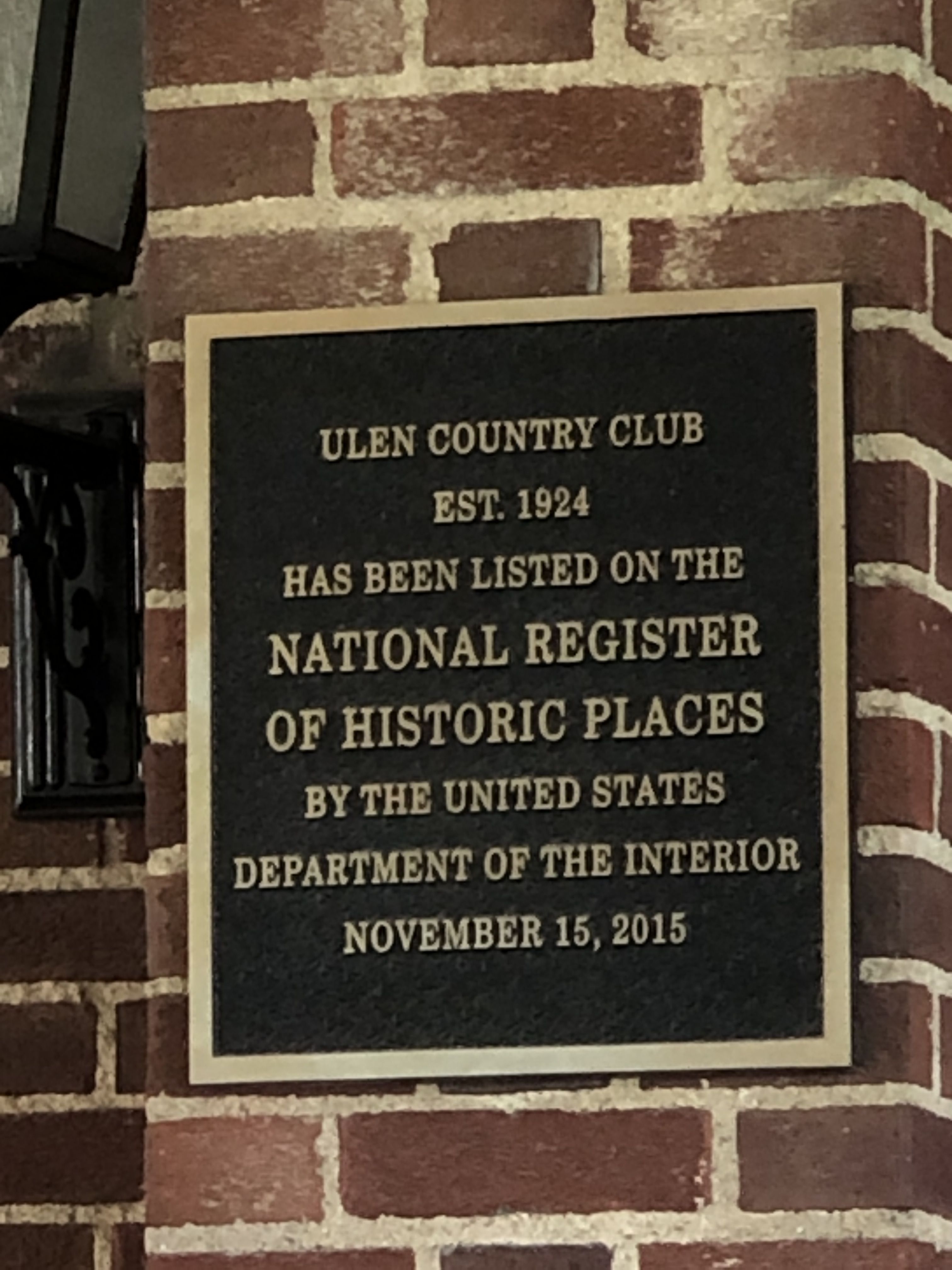 Photo: Ulen Country Club Marker