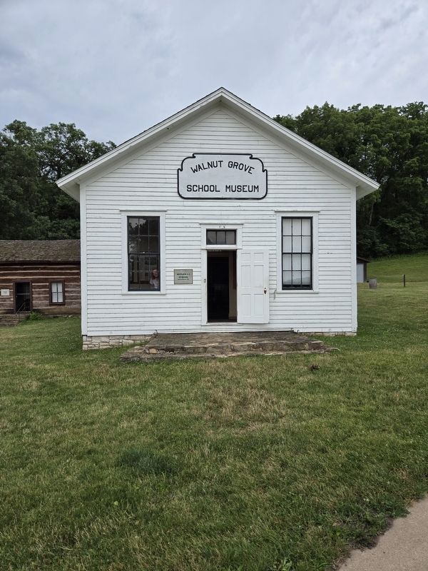 Dan Nagle Walnut Grove Pioneer Village Historical Marker