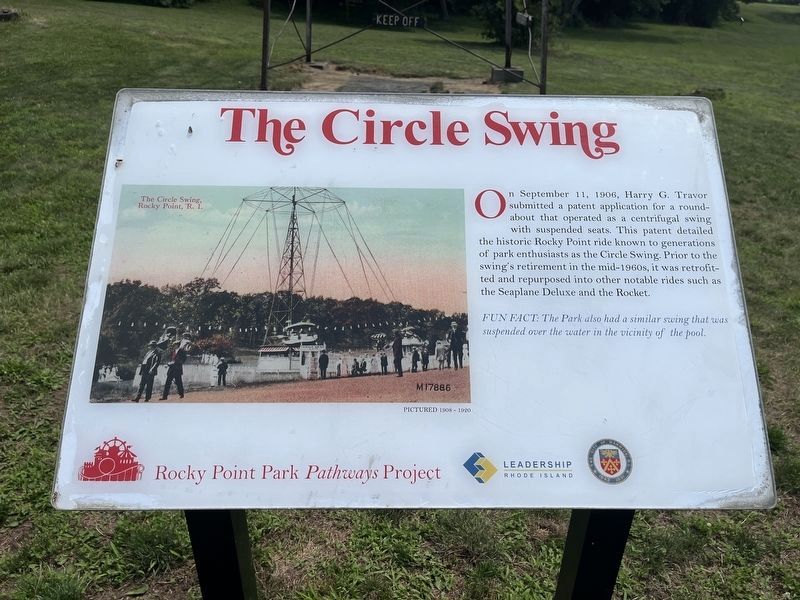 The Circle Swing Historical Marker