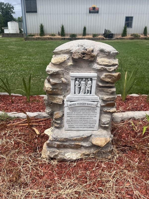 Never Forget Garden, a War Memorial