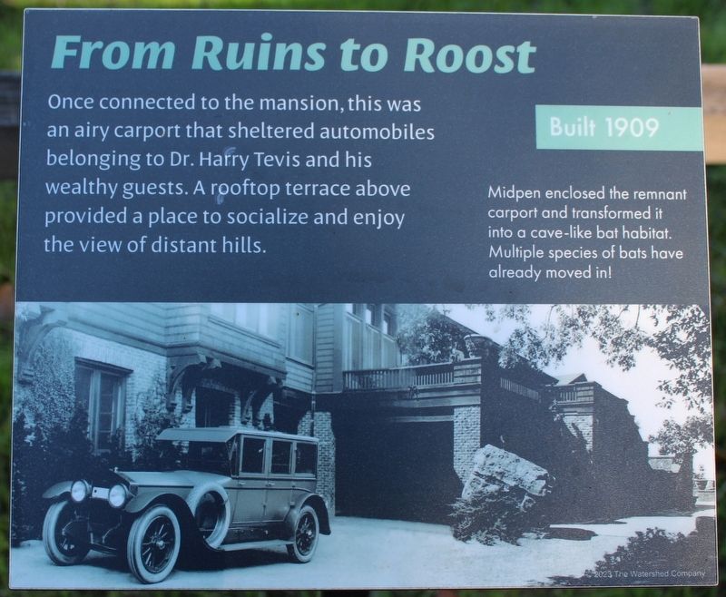From Ruins to Roost Historical Marker