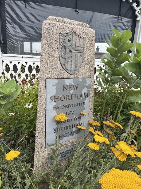 New Shoreham Historical Marker
