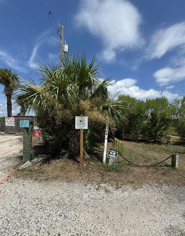 Tybee Island Fish Camp Historical Marker