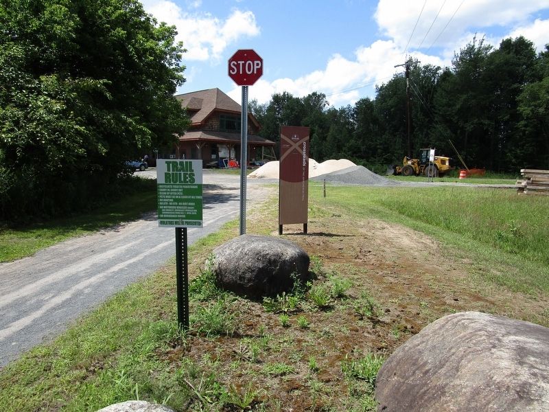 Take a Walk with Tupper Lake History, Heritage and Nature Historical Marker