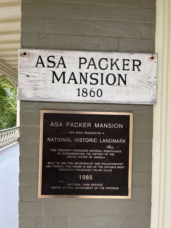 Asa Packer Mansion Historical Marker