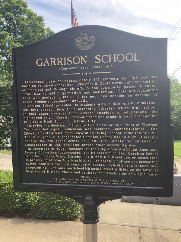 Garrison School Historical Marker