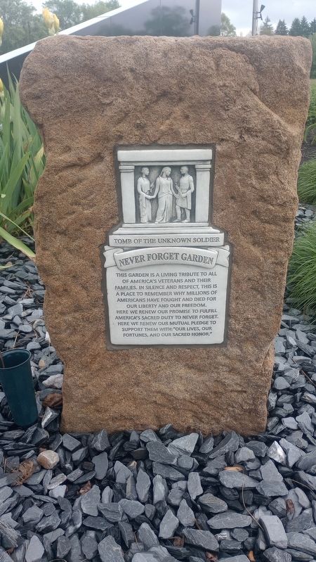 Never Forget Garden, a War Memorial