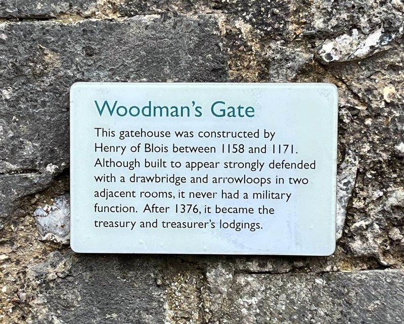 Woodman's Gate Historical Marker
