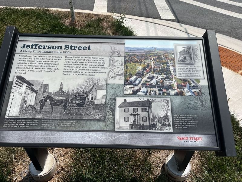 Jefferson Street Historical Marker