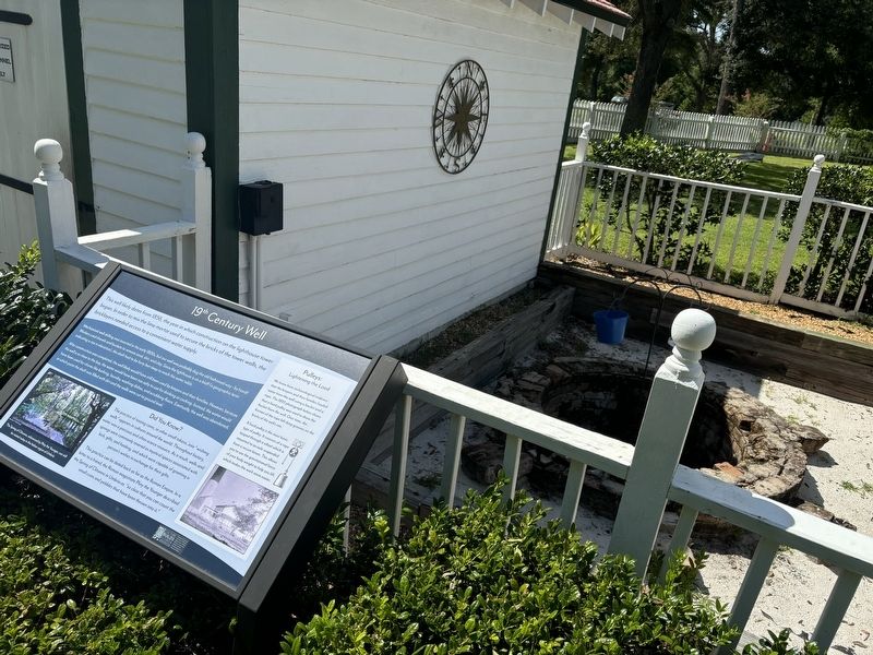19th Century Well Historical Marker
