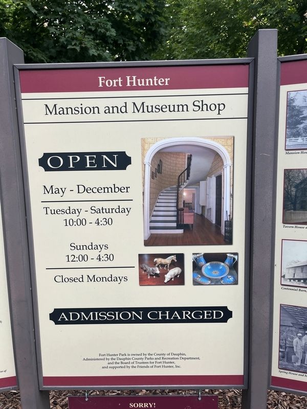 Fort Hunter Historical Marker
