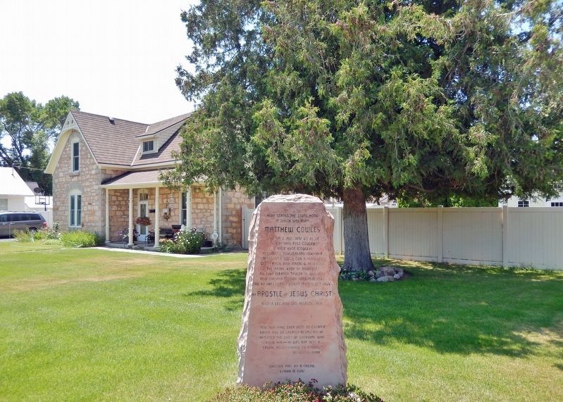 Matthew Cowley Historical Marker