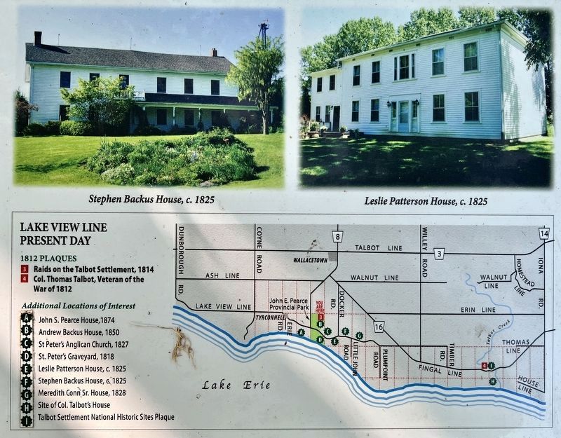 Raids on the Talbot Settlement, 1814 Historical Marker
