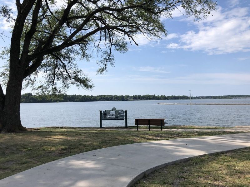 The Story of A.E. Staley and Lake Decatur Historical Marker