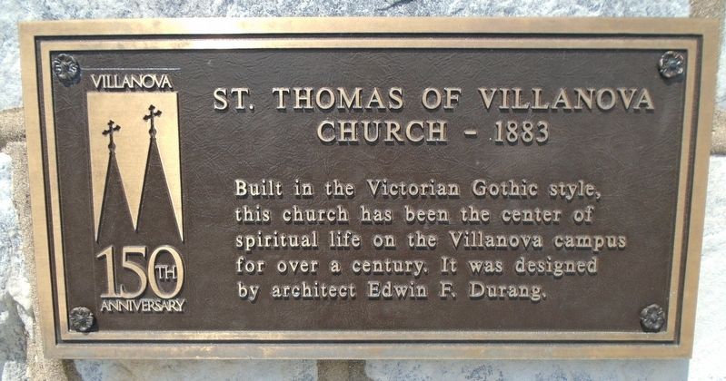 St. Thomas of Villanova Church - 1883 Historical Marker