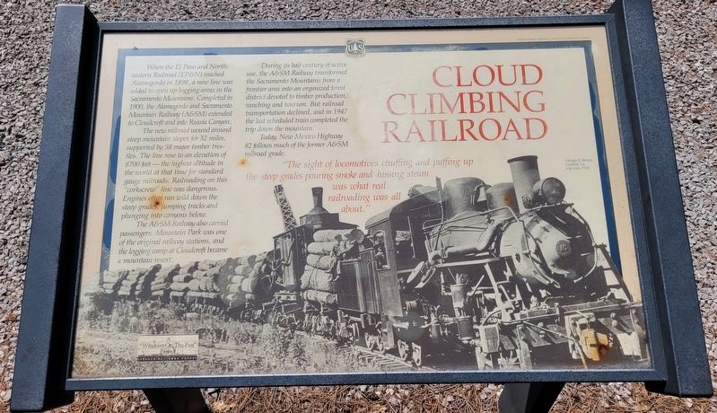 Cloud Climbing Railroad Historical Marker