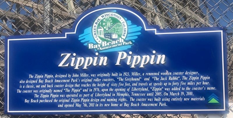 Zippin Pippin Historical Marker