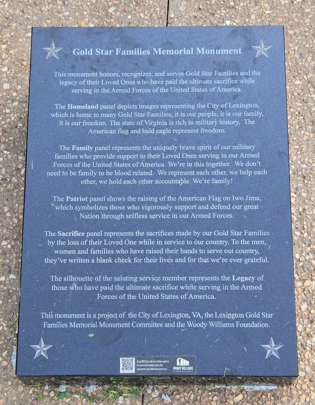 Gold Star Families Memorial Monument, a War Memorial