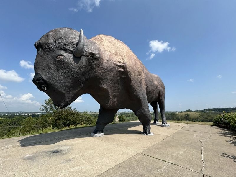 World's Largest Buffalo Historical Marker