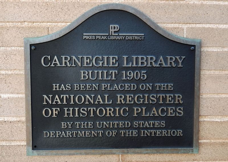 Carnegie Library Historical Marker