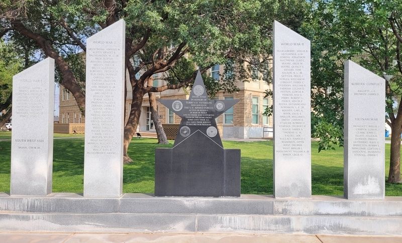 In Honor of Terry Co. Veterans, a War Memorial