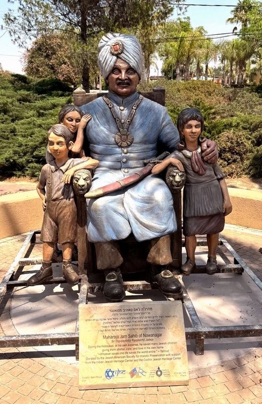 Maharaja Jam Sahib of Nawanagar Historical Marker