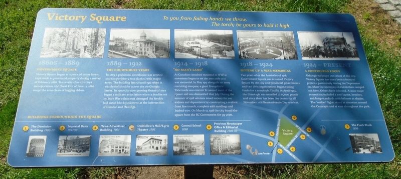 Victory Square Historical Marker