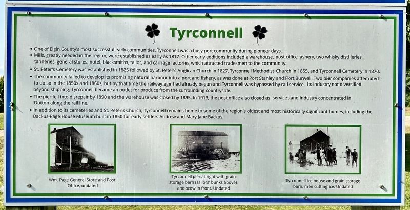 Tyrconnell Historical Marker