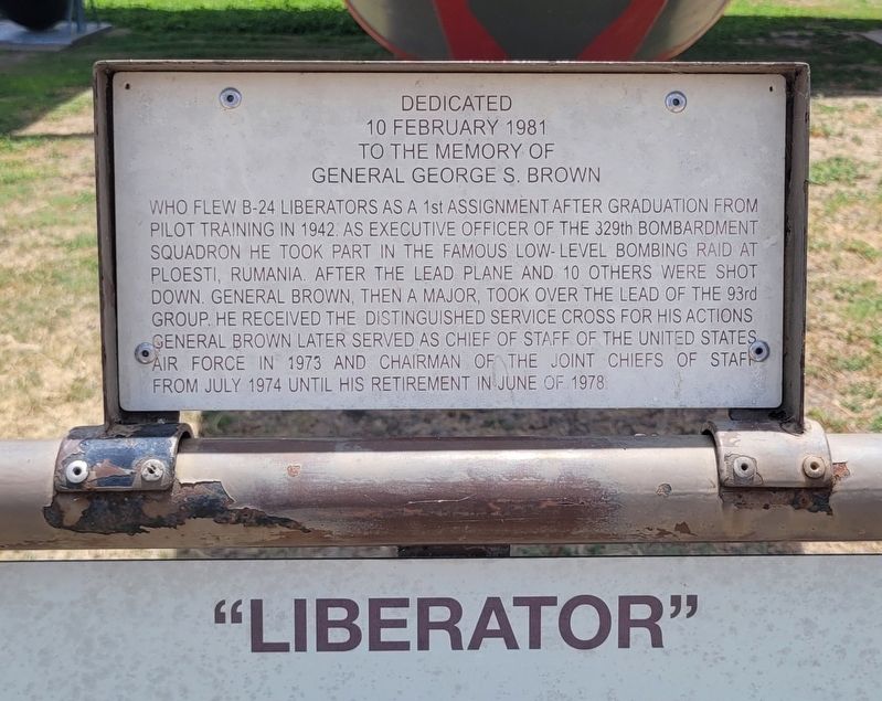 B-24 "Liberator" Historical Marker