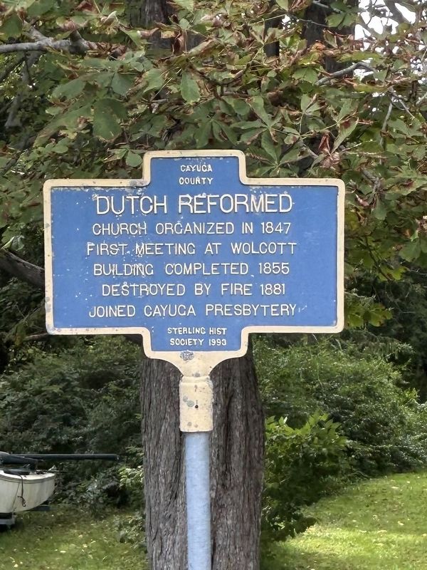 Dutch Reformed Historical Marker