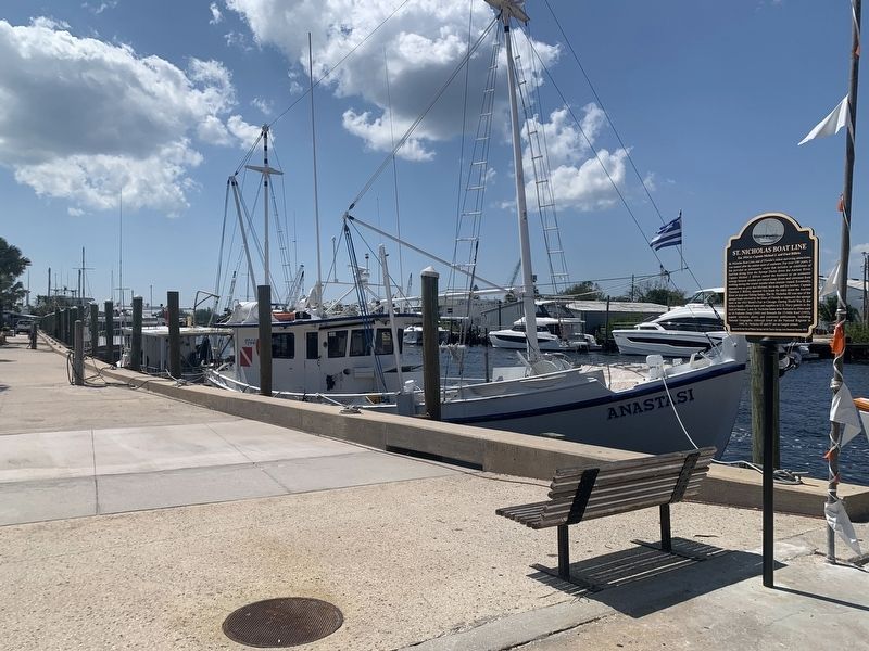 St. Nicholas Boat Line Historical Marker