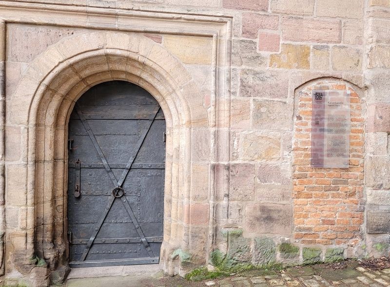 Kaiserkapelle / Imperial Chapel Historical Marker