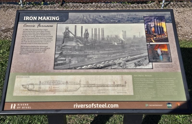 Iron Making Historical Marker