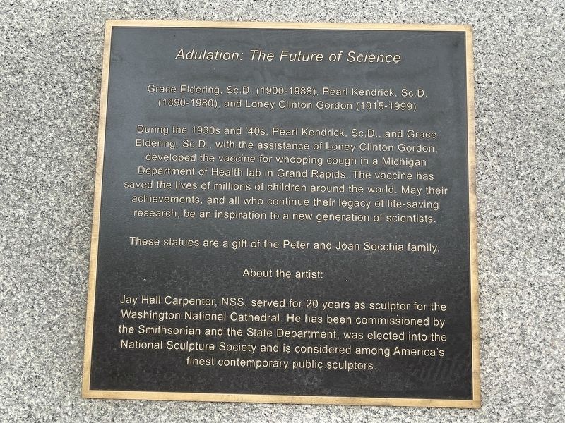 Adulation: The Future of Science Historical Marker