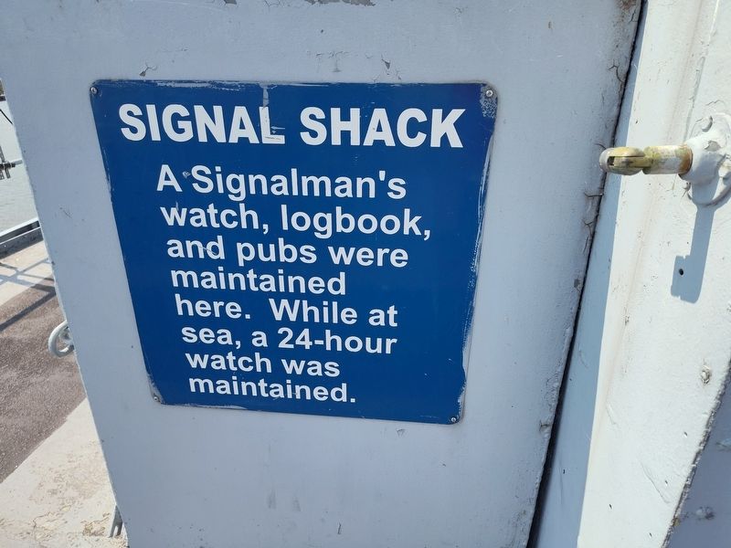 Signal Shack Historical Marker