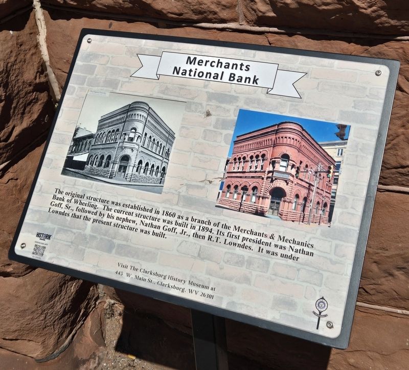 Merchants National Bank Historical Marker