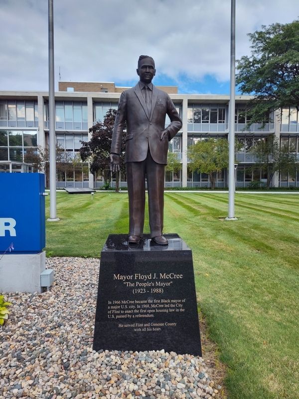 Mayor Floyd J. McCree Historical Marker