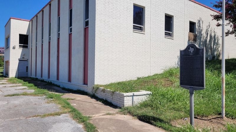 Sherman Manufacturing Company Historical Marker