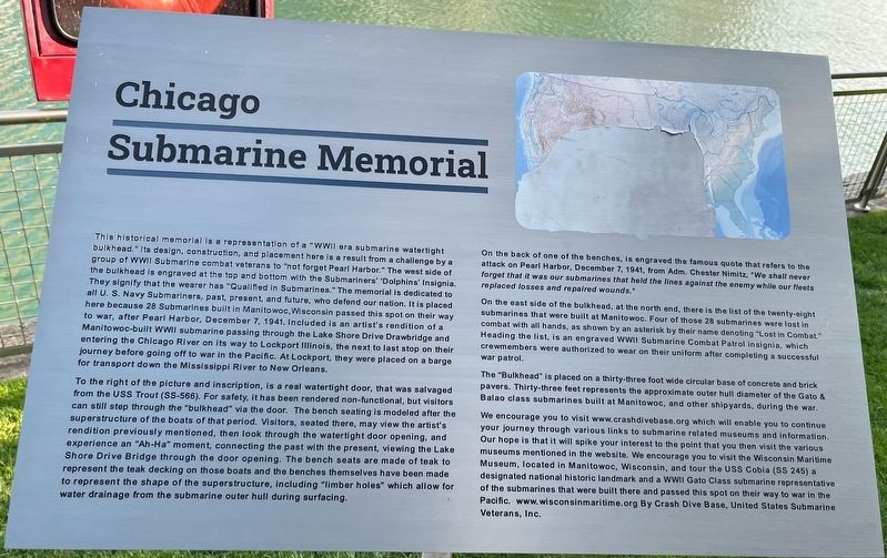 Chicago Submarine Memorial Historical Marker