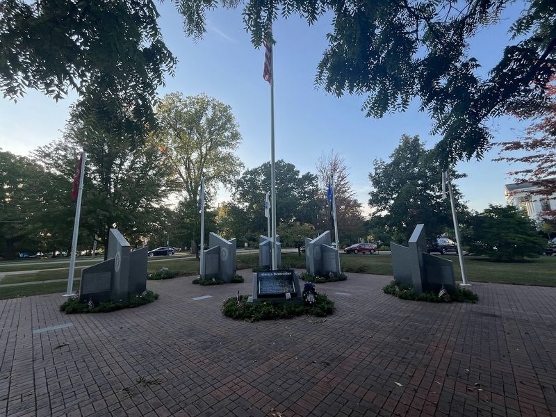 Veterans' Square, a War Memorial