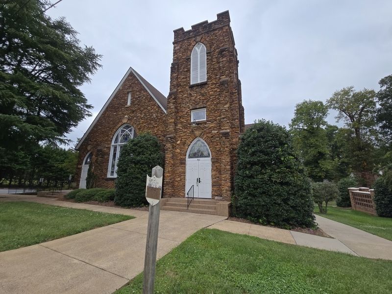 Abernethy Memorial United Methodist Church Historical Marker