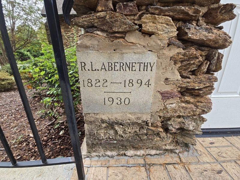 Abernethy Memorial United Methodist Church Historical Marker
