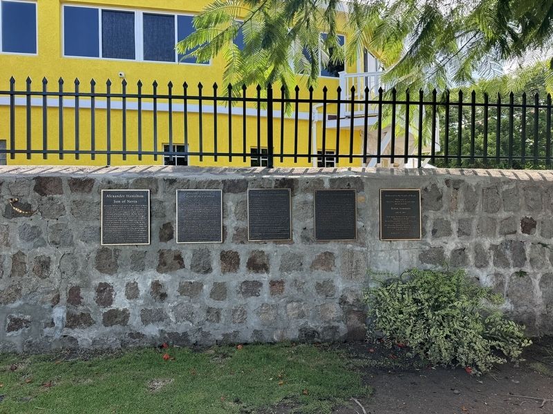 Alexander Hamilton: Citizen of the Caribbean Historical Marker