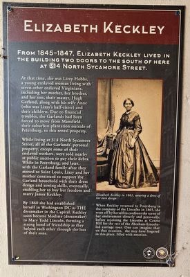 Elizabeth Keckley Historical Marker